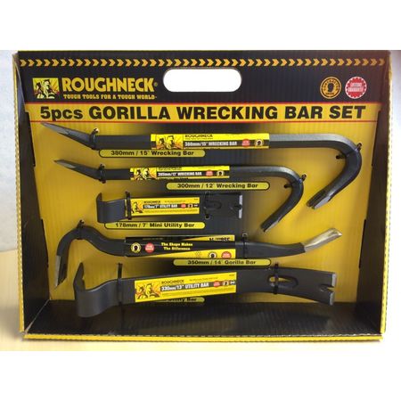 Roughneck Gorilla Wrecking Bar Set only £26.34