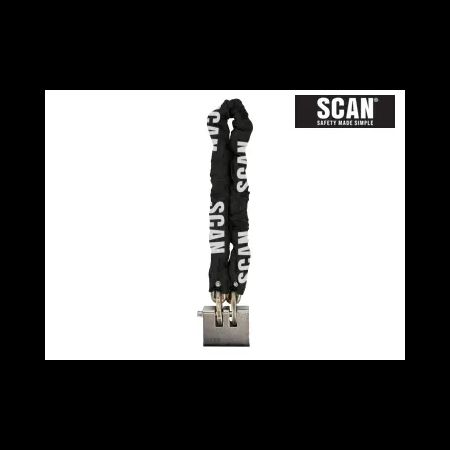Scan Heavy-Duty Chain 1m x 9mm + Armoured Padlock only £28.00