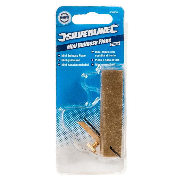 Silverline Mini Bullnose Plane 72mm only £6.49