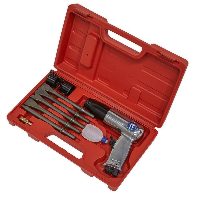 Sealey SA11 Air Hammer with Chisels Long Stroke only £40.46