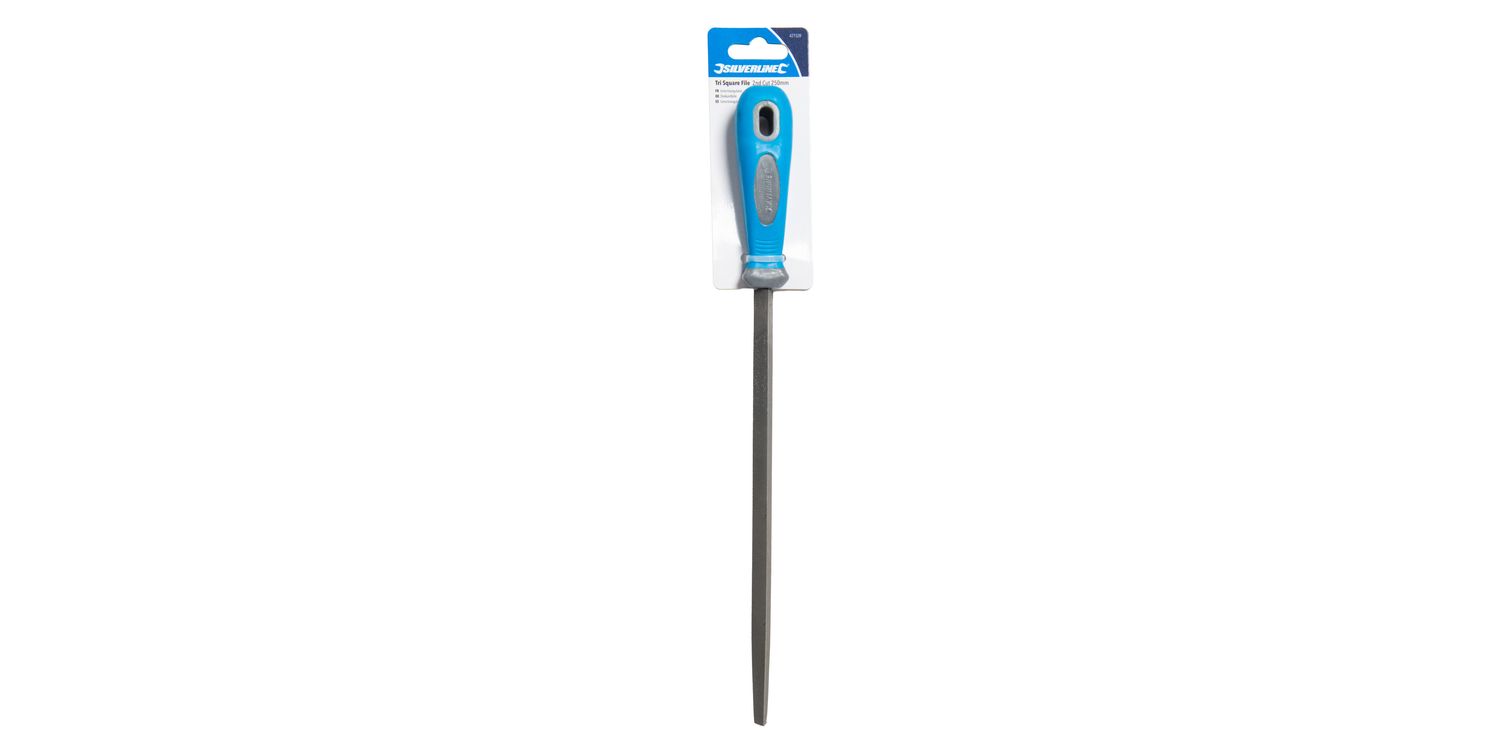 Silverline Tri Square File 2nd Cut 250mm only £2.60