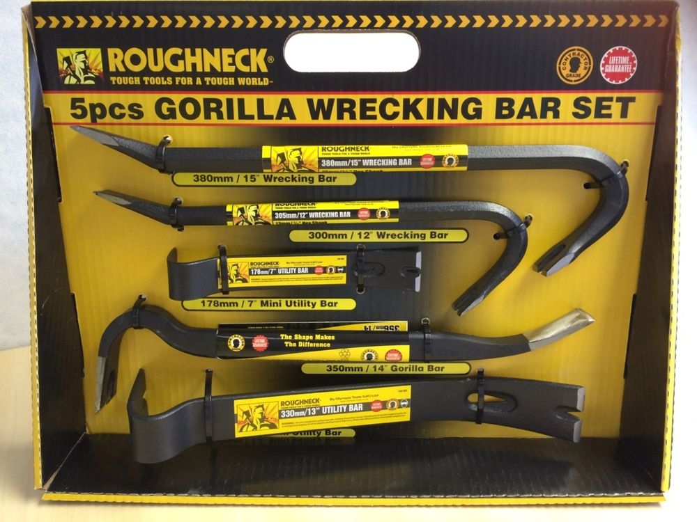 Roughneck Gorilla Wrecking Bar Set only £26.34